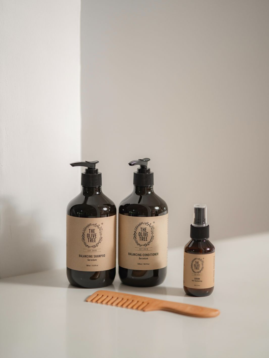 The Olive Tree Natural Hair Care Sulphate Free Hair Loss Oily Scalp