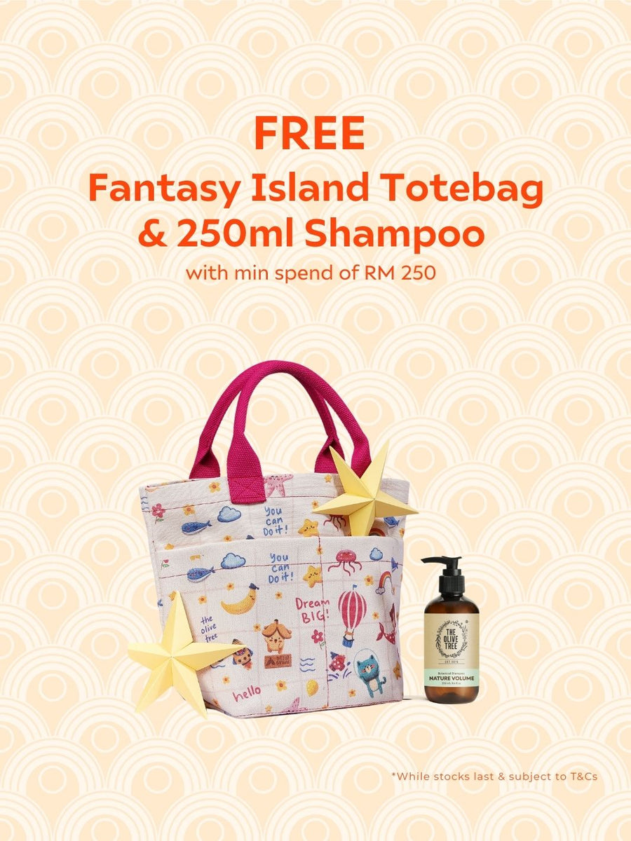 [GWP] Fantasy Island Totebag & 250ml Nature Volume Shampoo [ GIFT ...