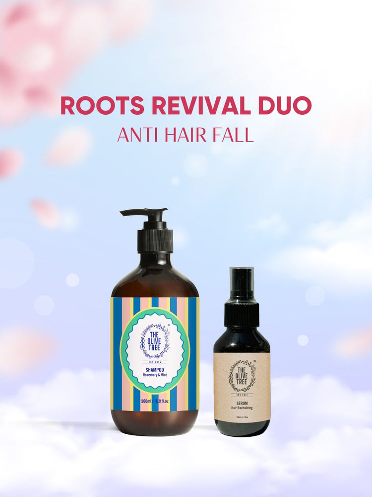 The Olive Tree Natural Hair Care Sulphate Free Hair Loss Oily Scalp