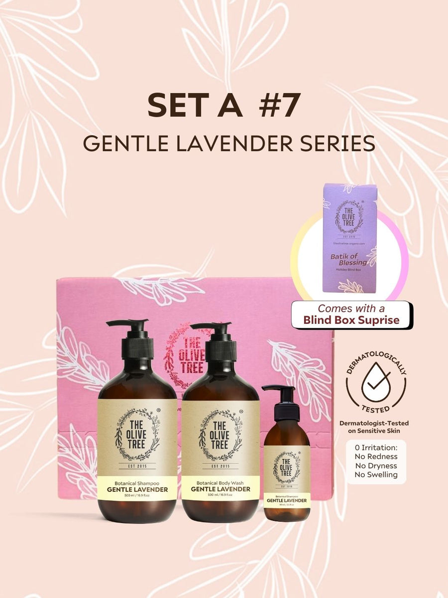 [2025 Holiday Collection] Set A #7 - Gentle Lavender Shampoo + Body Wa ...