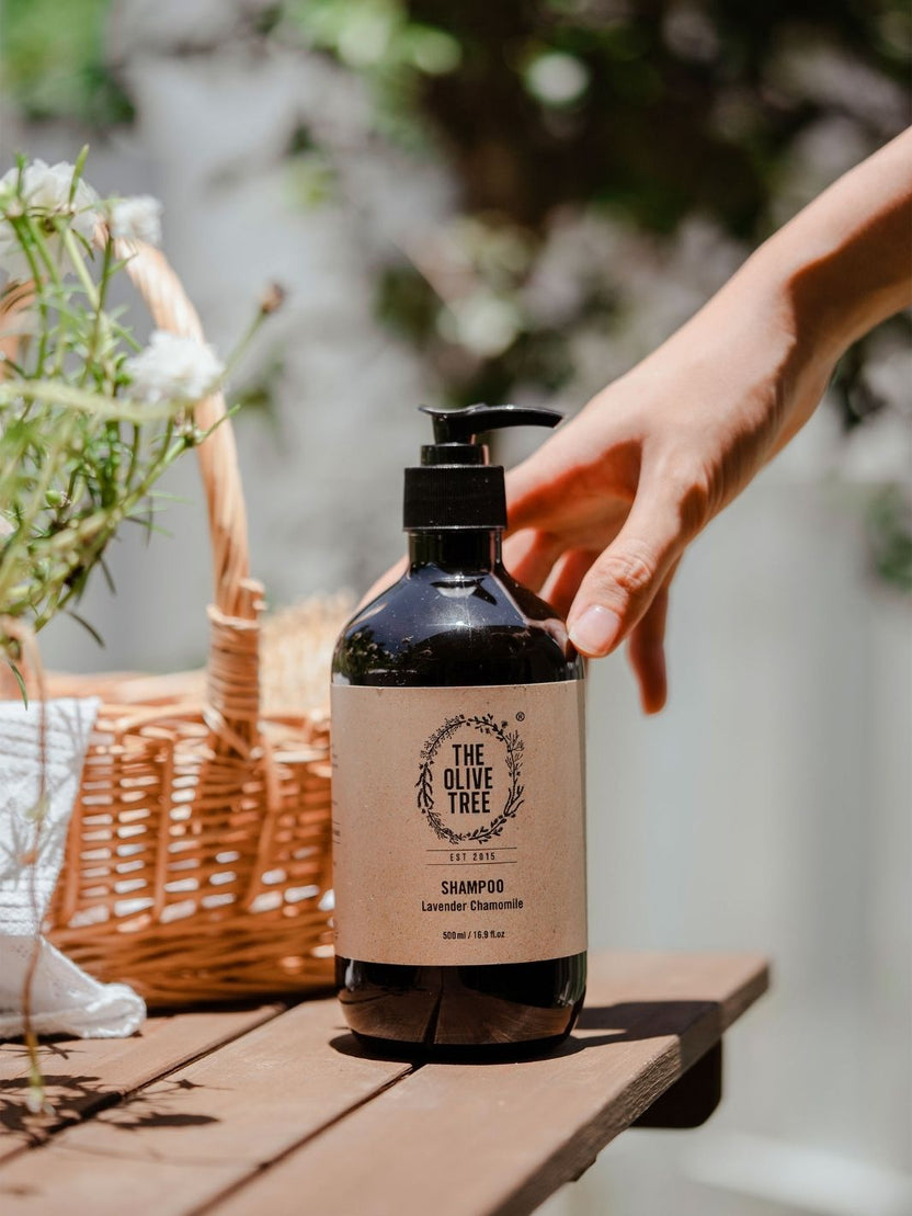 The Olive Tree Natural Hair Care Sulphate Free Hair Loss Oily Scalp