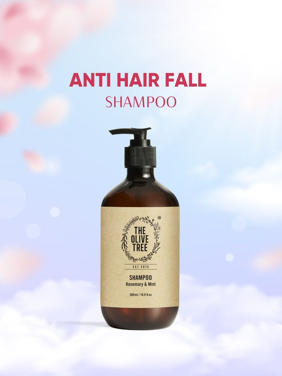 The Olive Tree Natural Hair Care Sulphate Free Hair Loss Oily Scalp