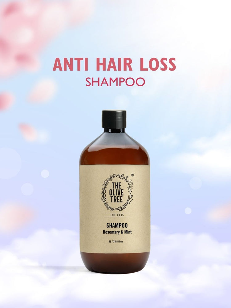 The Olive Tree Natural Hair Care Sulphate Free Hair Loss Oily Scalp